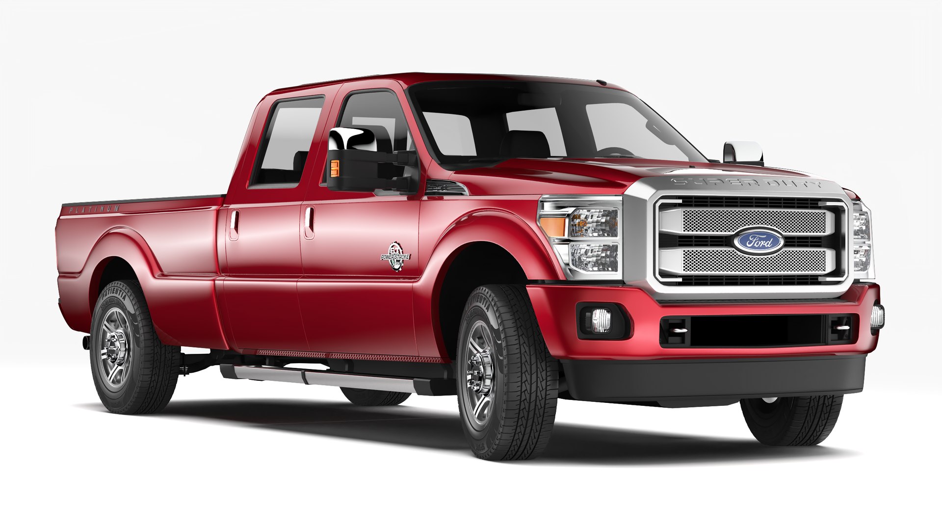 3d F250 Super Duty Model