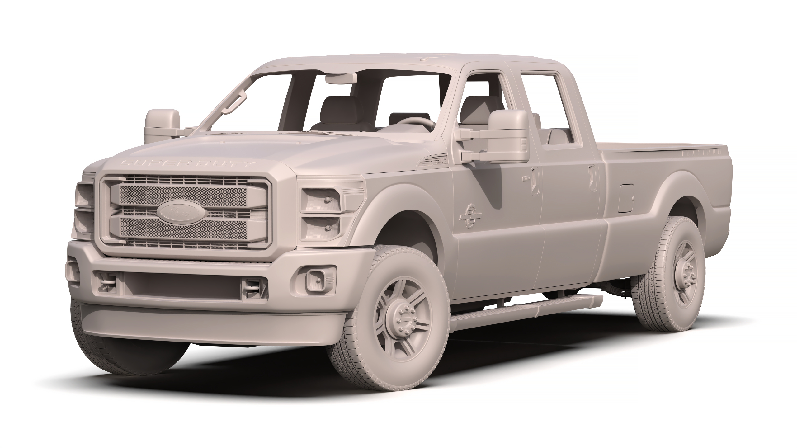3d f250 super duty model