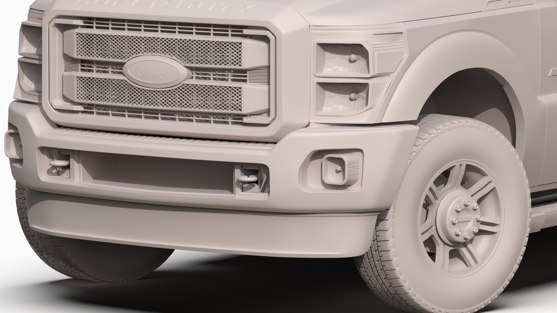 3d f250 super duty model