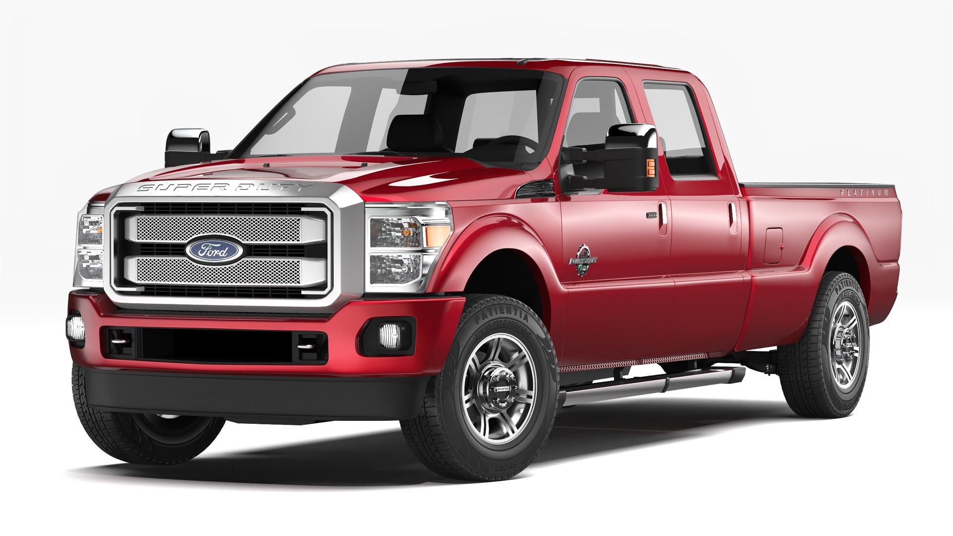 3d F250 Super Duty Model