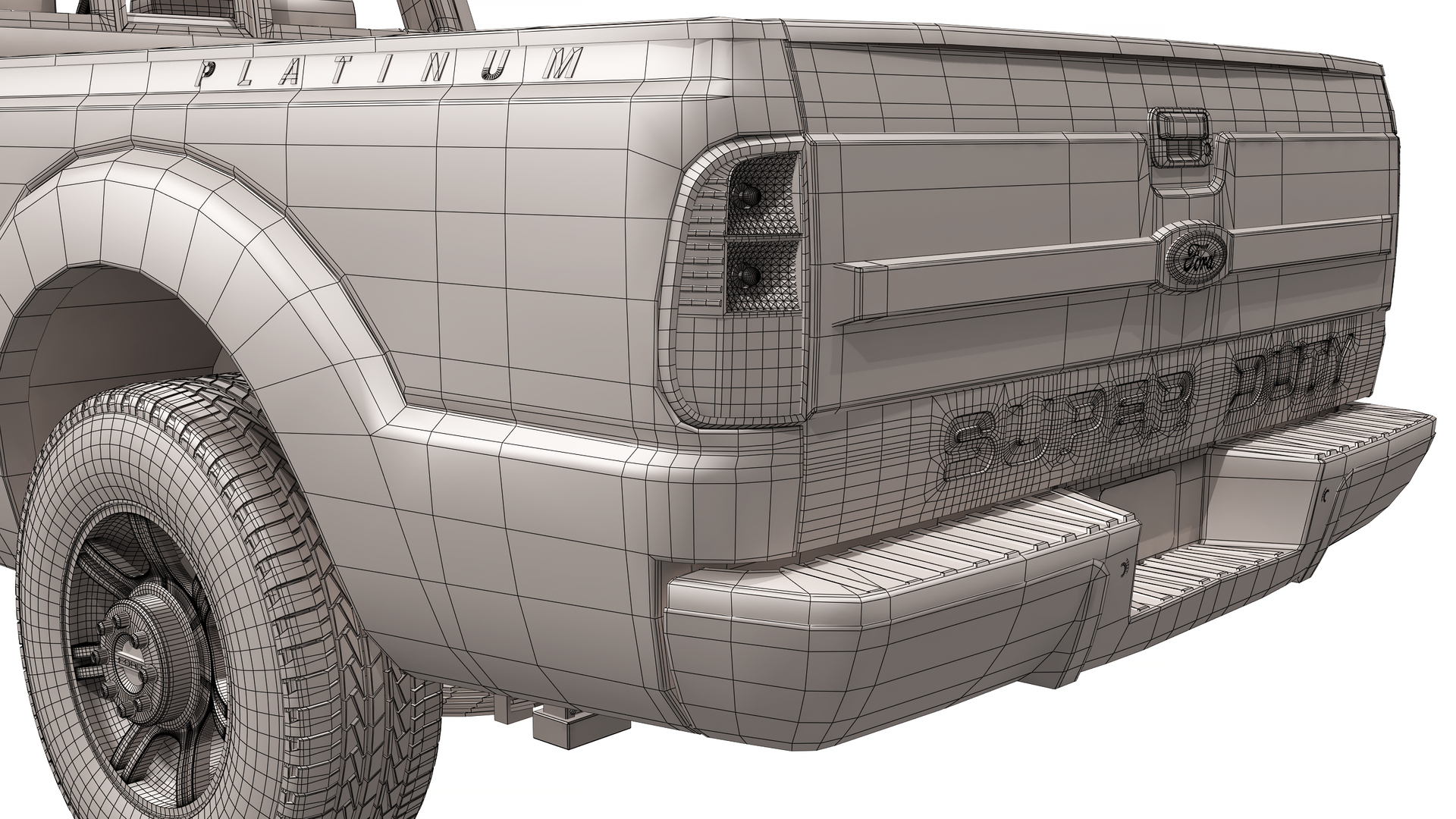 modelo 3d Ford F250 Super Duty (2011 - 2016) - TurboSquid 662208