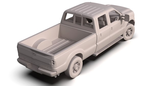 3d f250 super duty model
