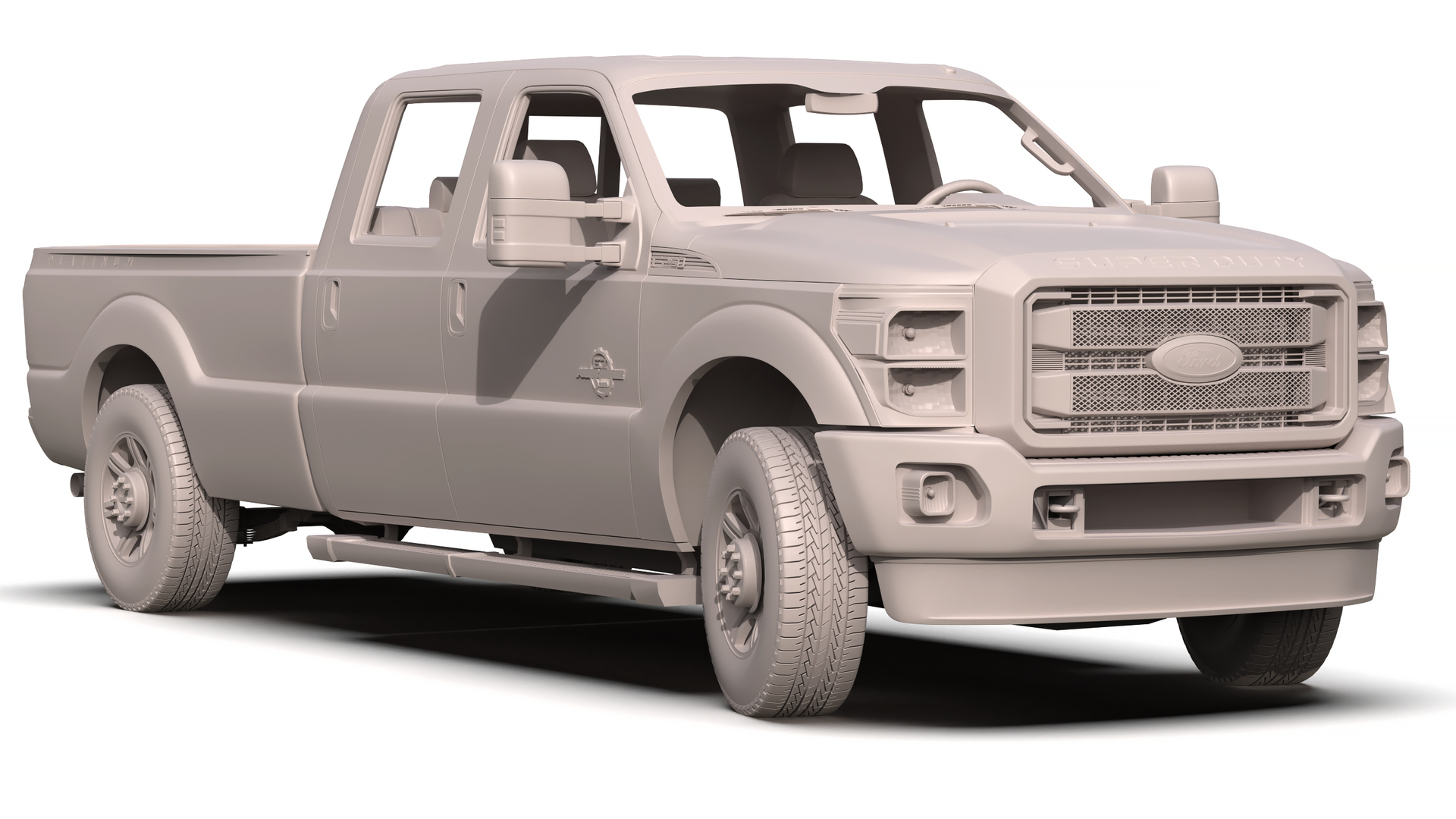 3d f250 super duty model