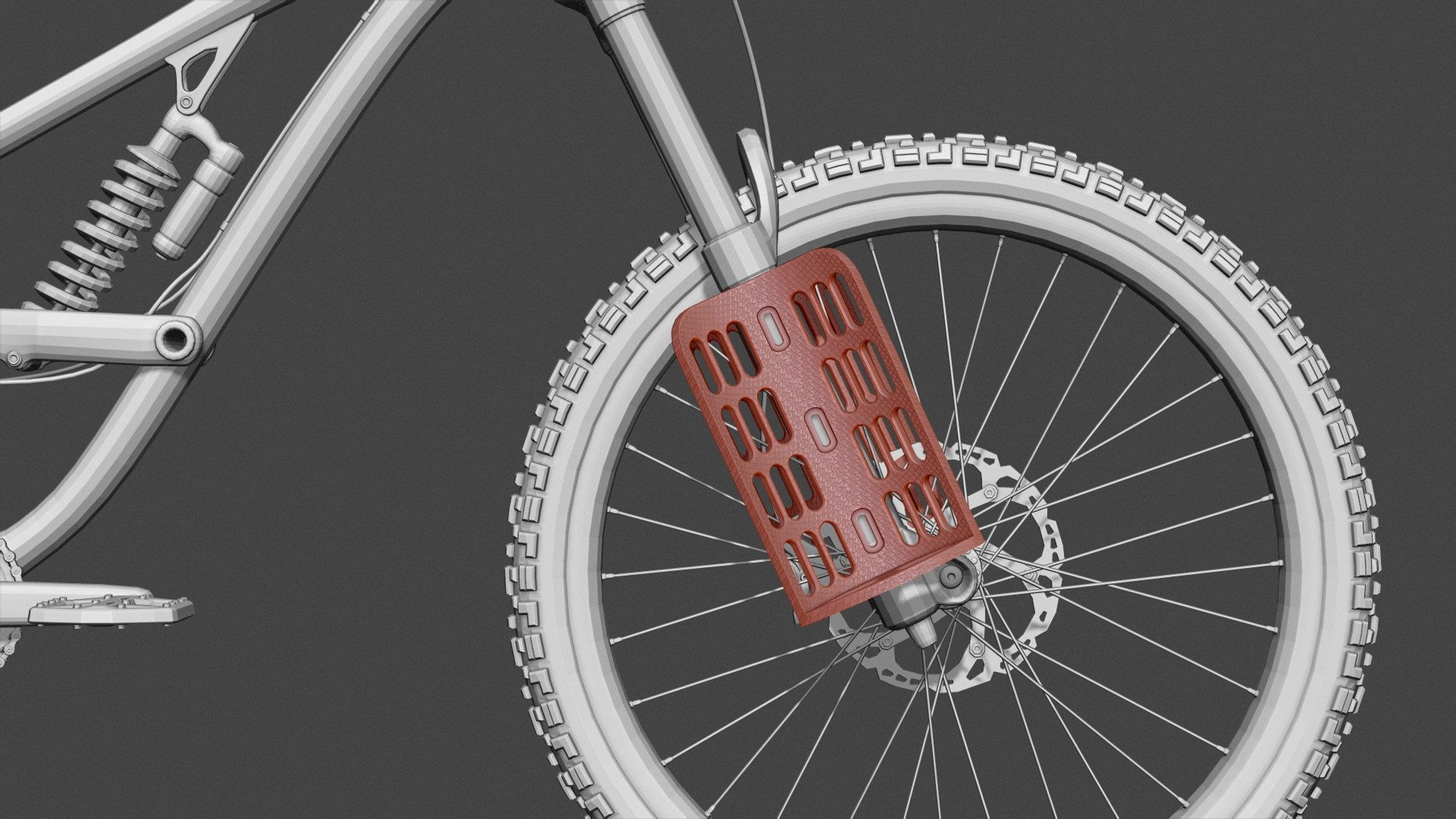 3D Model Bikepacking Cargo Cage 3D Print Model - TurboSquid 2343129