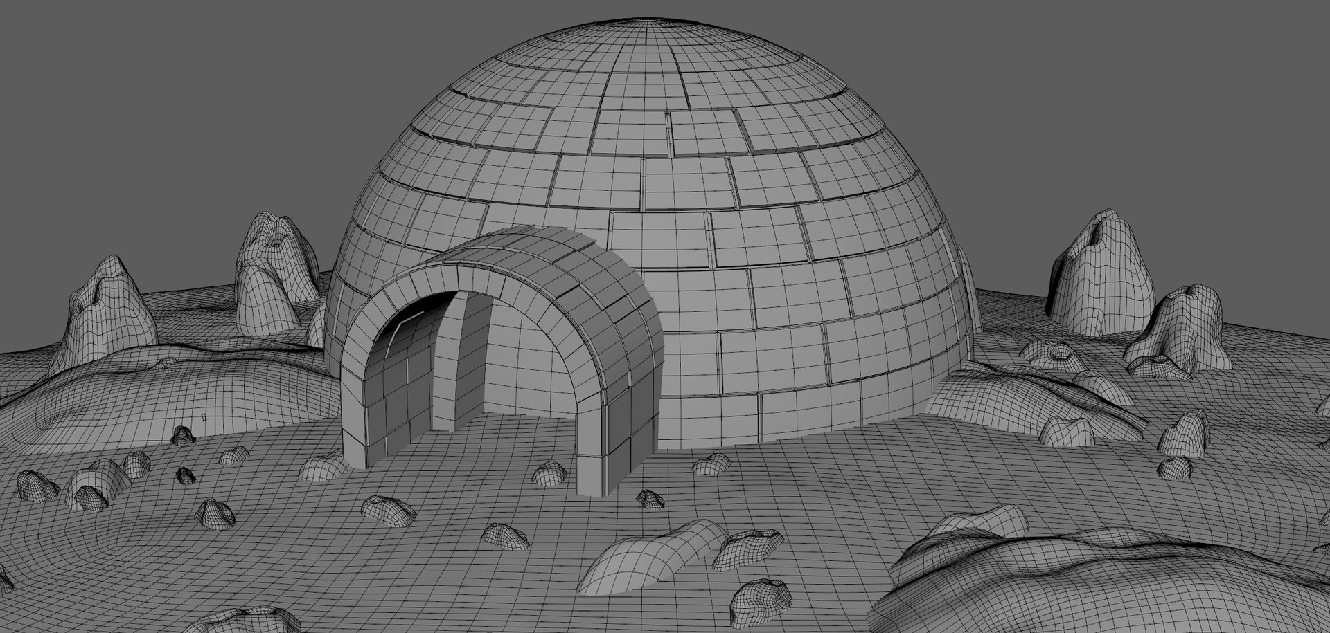 Igloo Iglo Model - TurboSquid 1225552