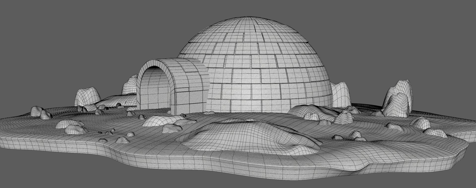 Igloo Iglo Model - TurboSquid 1225552