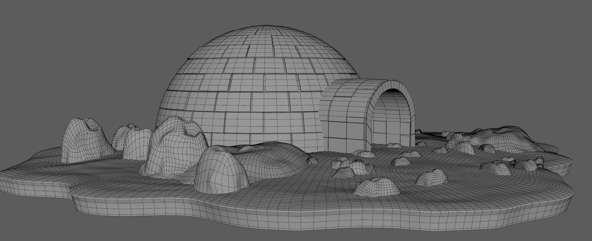 Igloo Iglo Model - TurboSquid 1225552