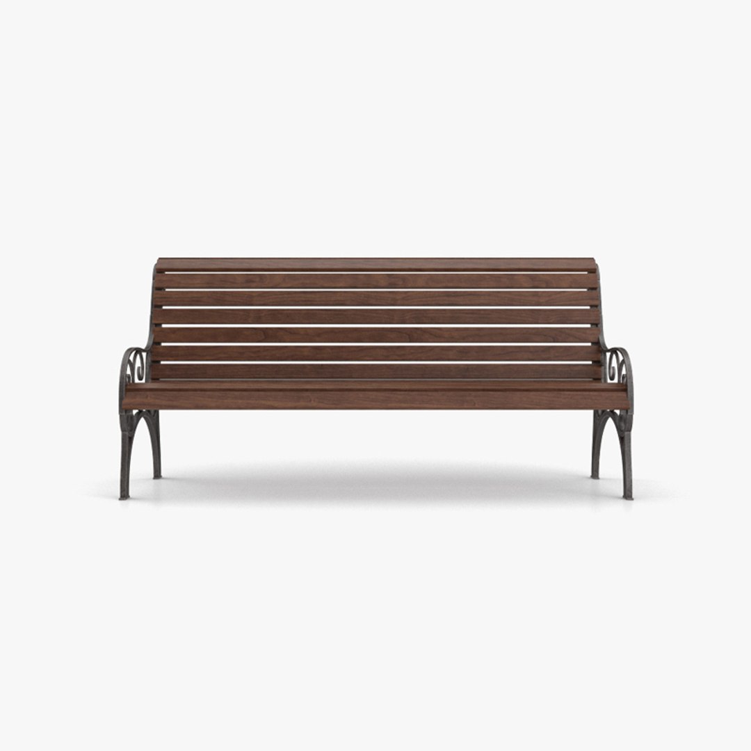 City Bench 3D Model - TurboSquid 1814945