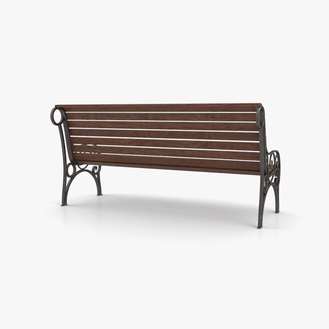 City Bench 3D Model - TurboSquid 1814945
