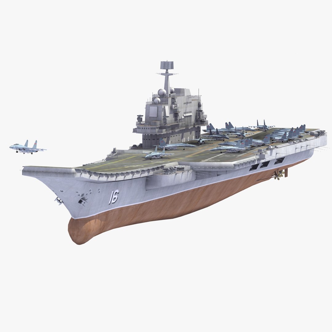 3d Model Cv16 Liaoning Aircraft Carrier