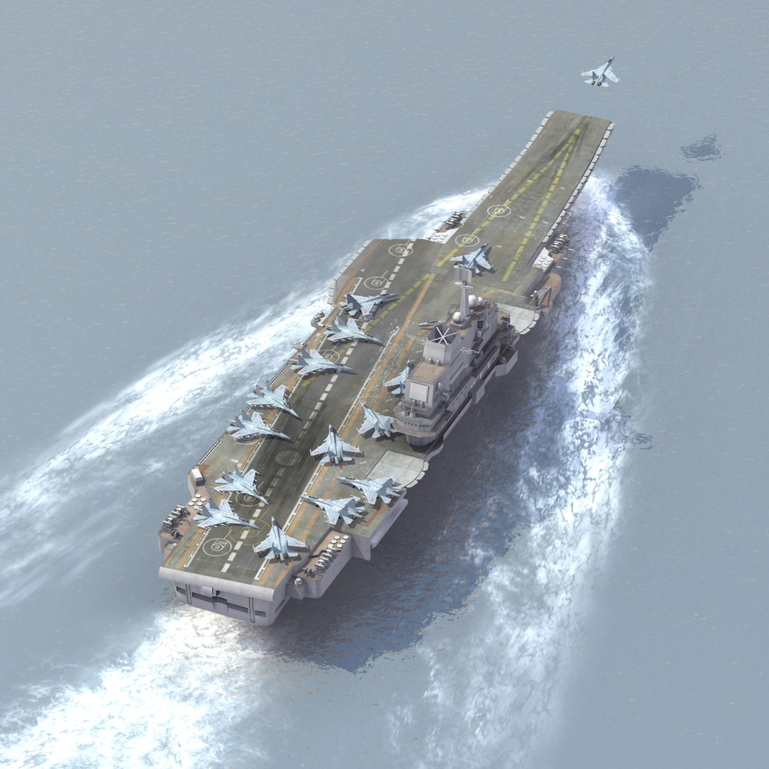 3d Model Cv16 Liaoning Aircraft Carrier