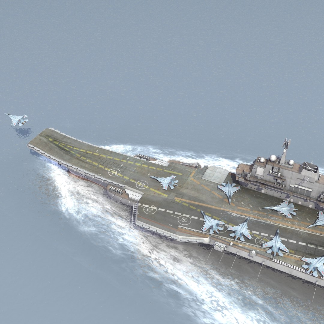3d Model Cv16 Liaoning Aircraft Carrier