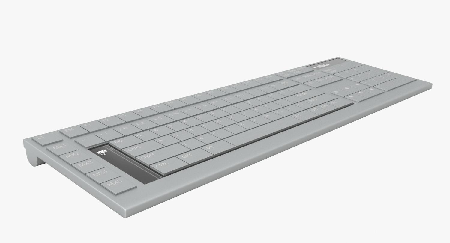 Modern keyboard 3D model - TurboSquid 1334979