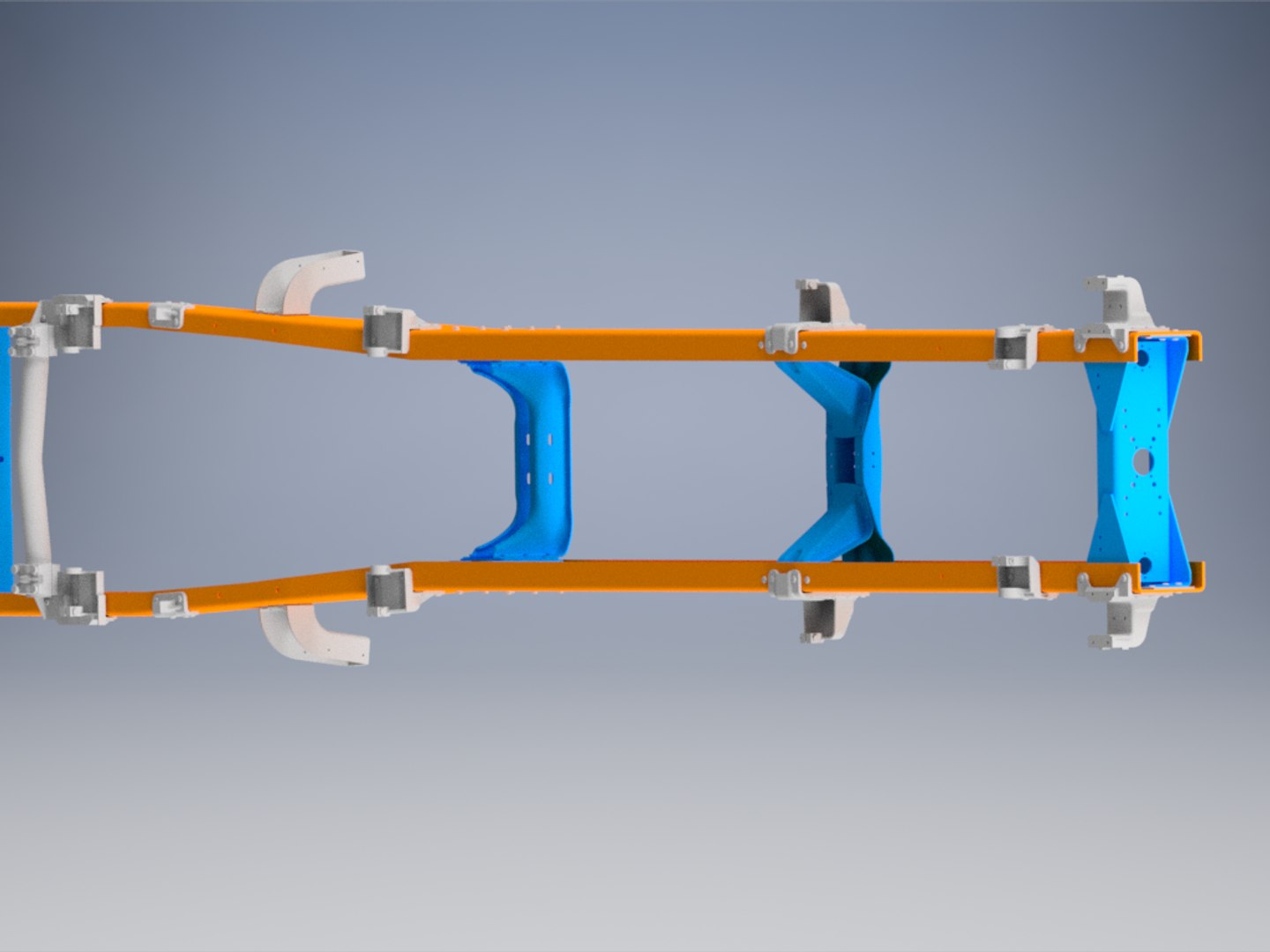 Chassis Modeled 3D Model - TurboSquid 1455269