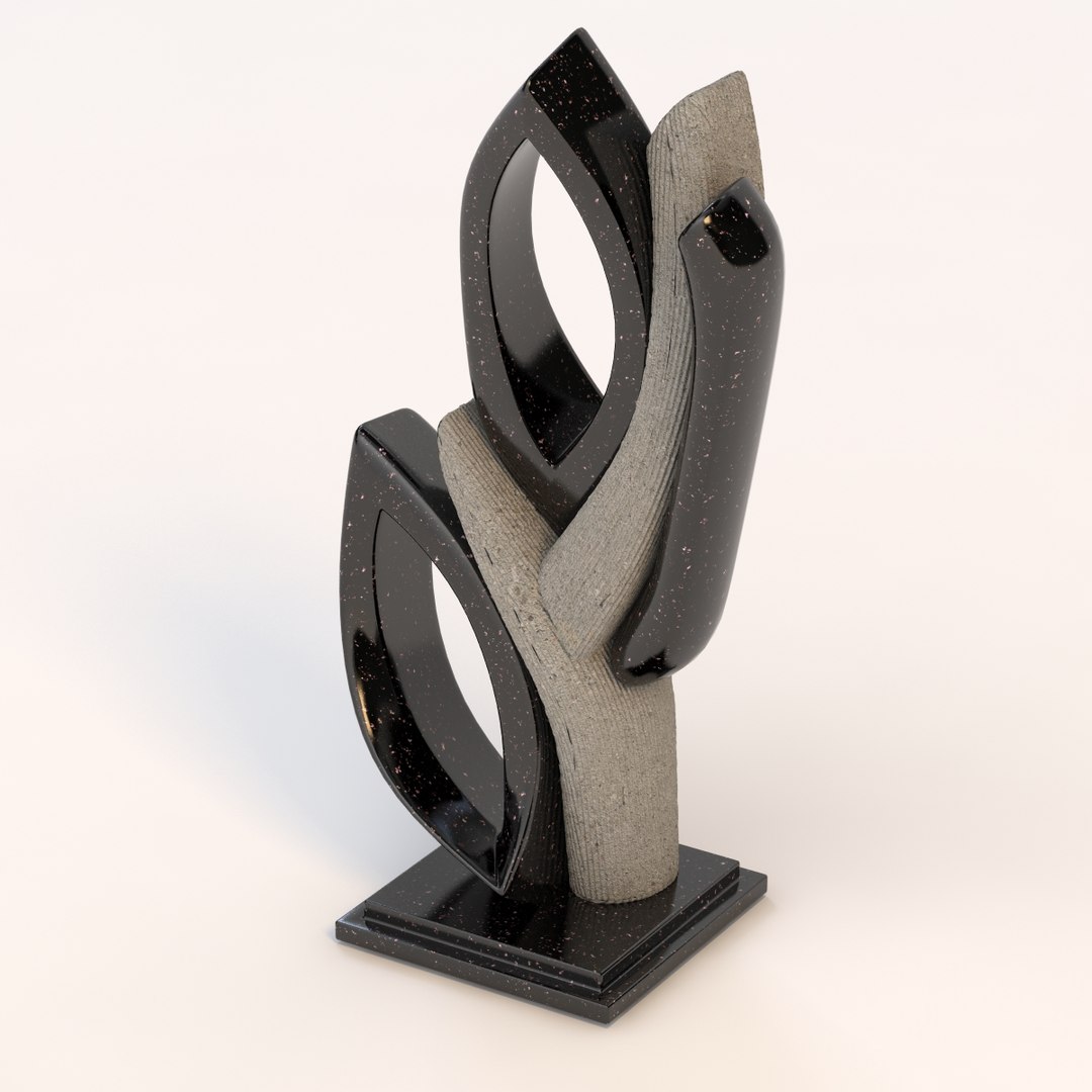 dot art sculpture 3ds