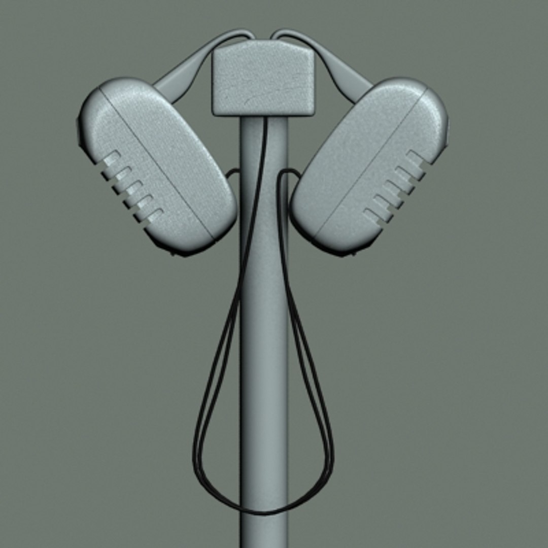 3d Model Drive-in Speaker