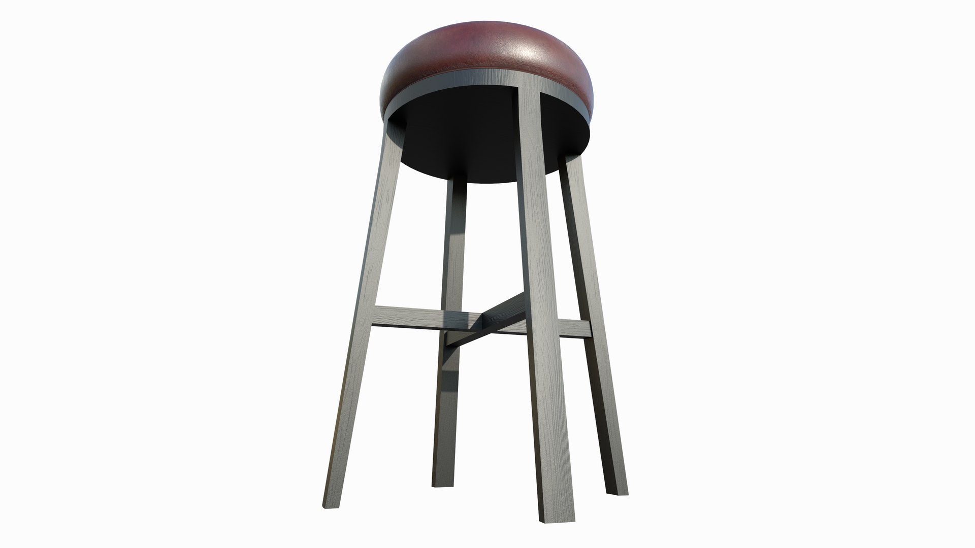 Stool 26 with PBR 4K 8K 3D - TurboSquid 2039174