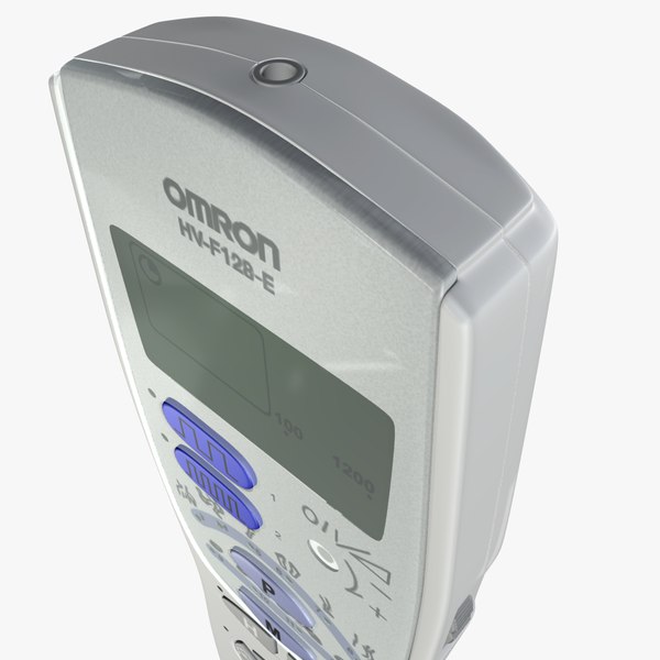 omron e4 nerve stimulator 3d model