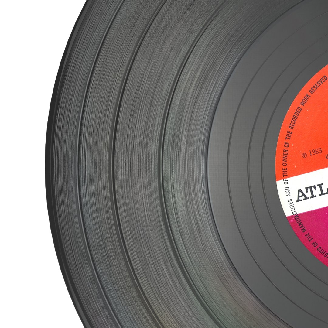 3d vinyl modeled realistic model