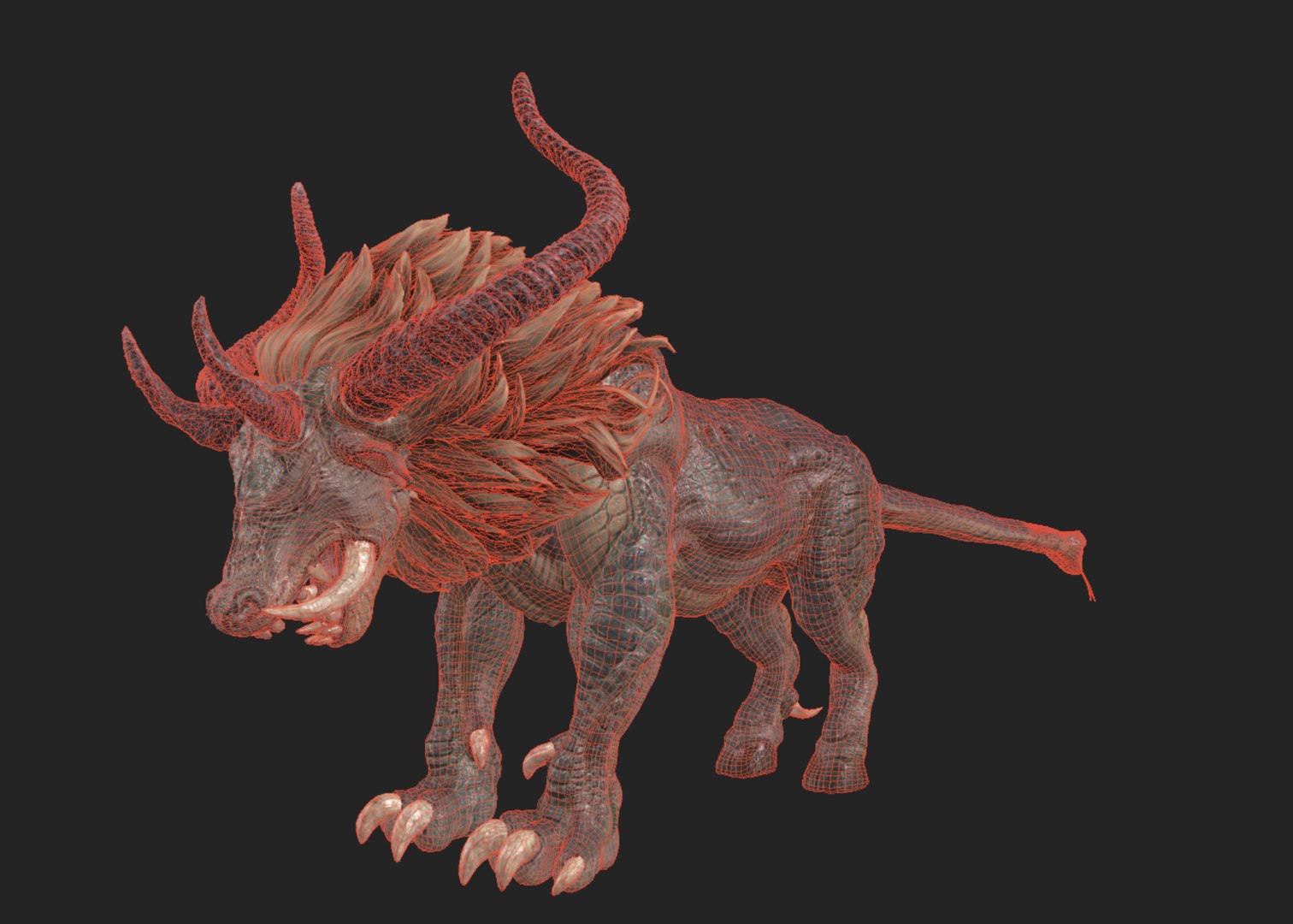 Fei Monsters Model - TurboSquid 2055319