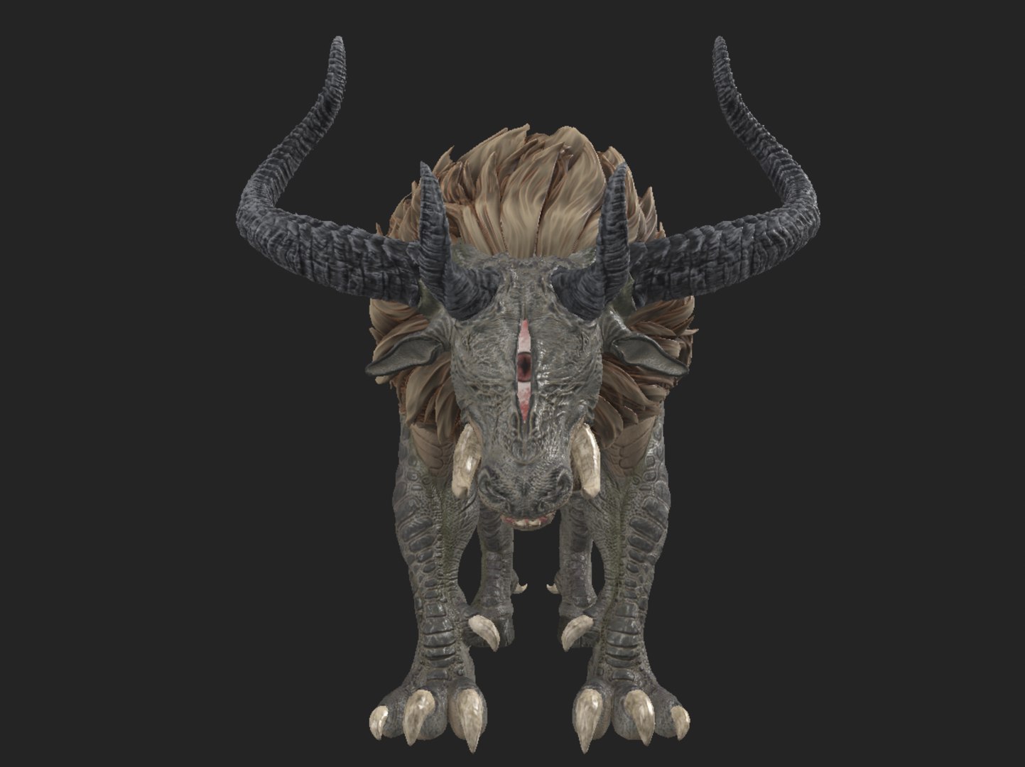 Fei Monsters Model - TurboSquid 2055319