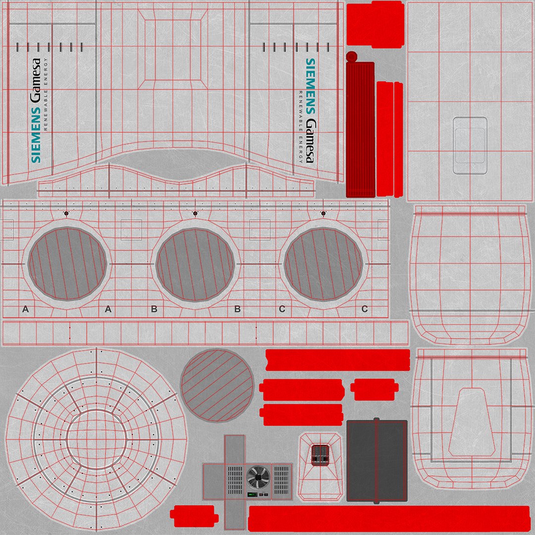 3D Wind Turbine SG11 200DD - TurboSquid 1974615