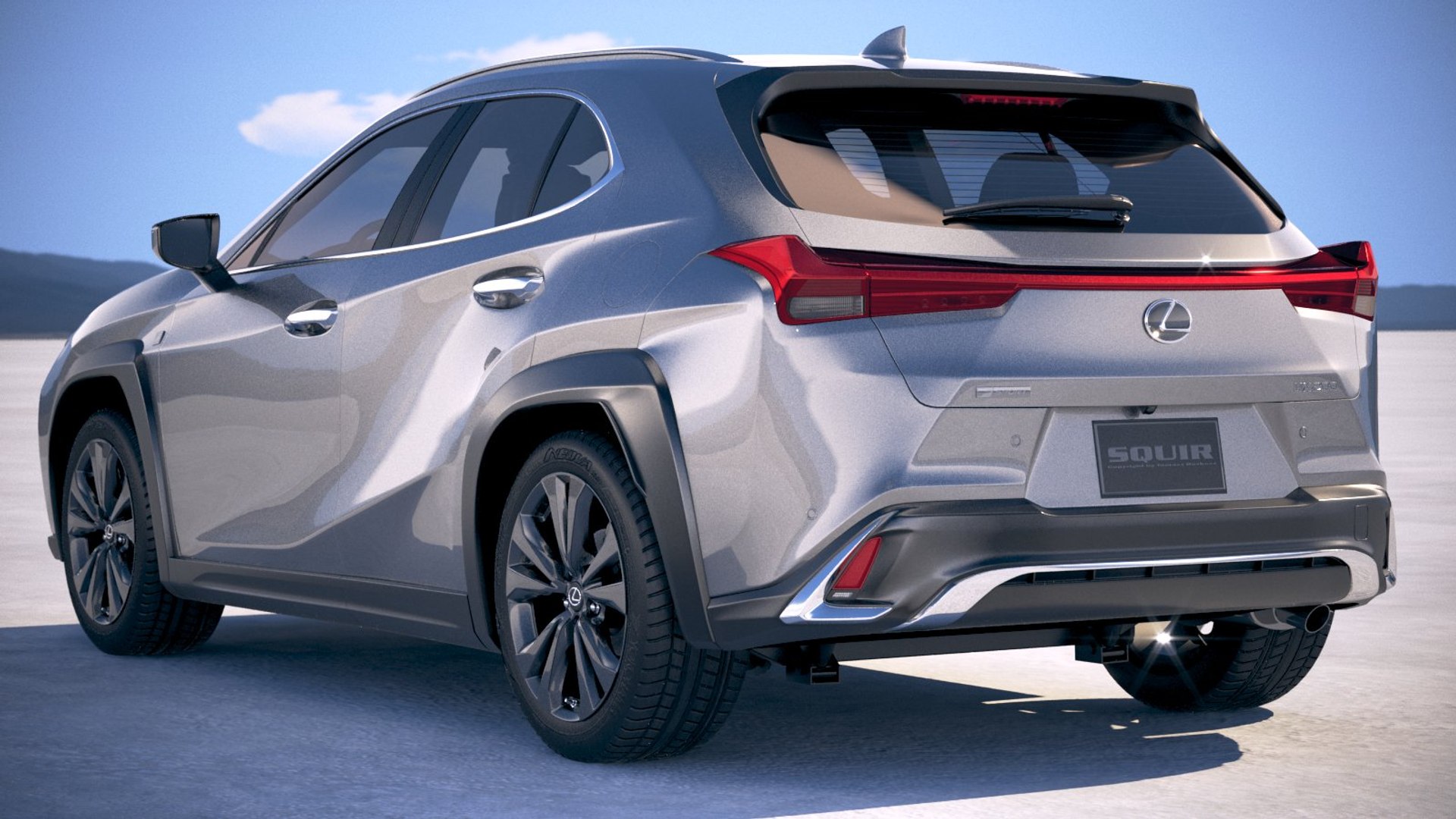 Lexus ux 2019 model - TurboSquid 1281780