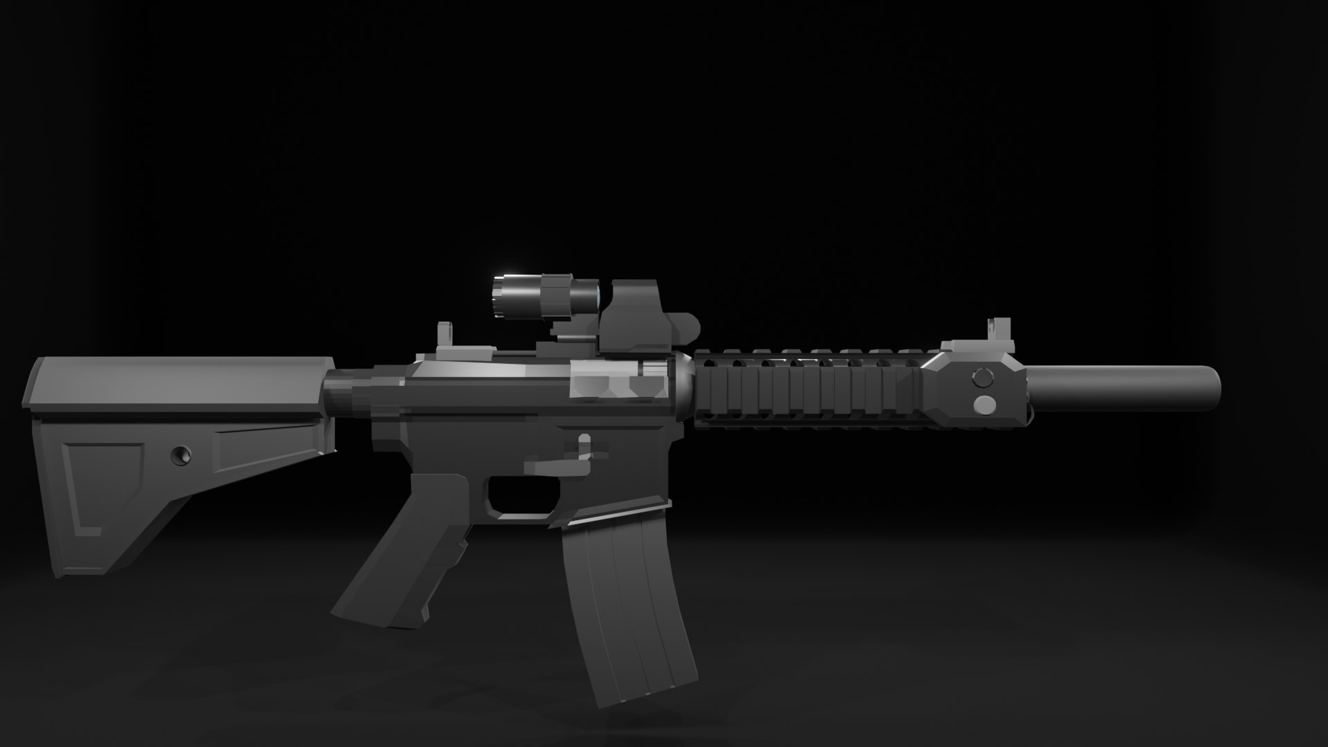 3D Model Mk18 M4 - TurboSquid 2095209