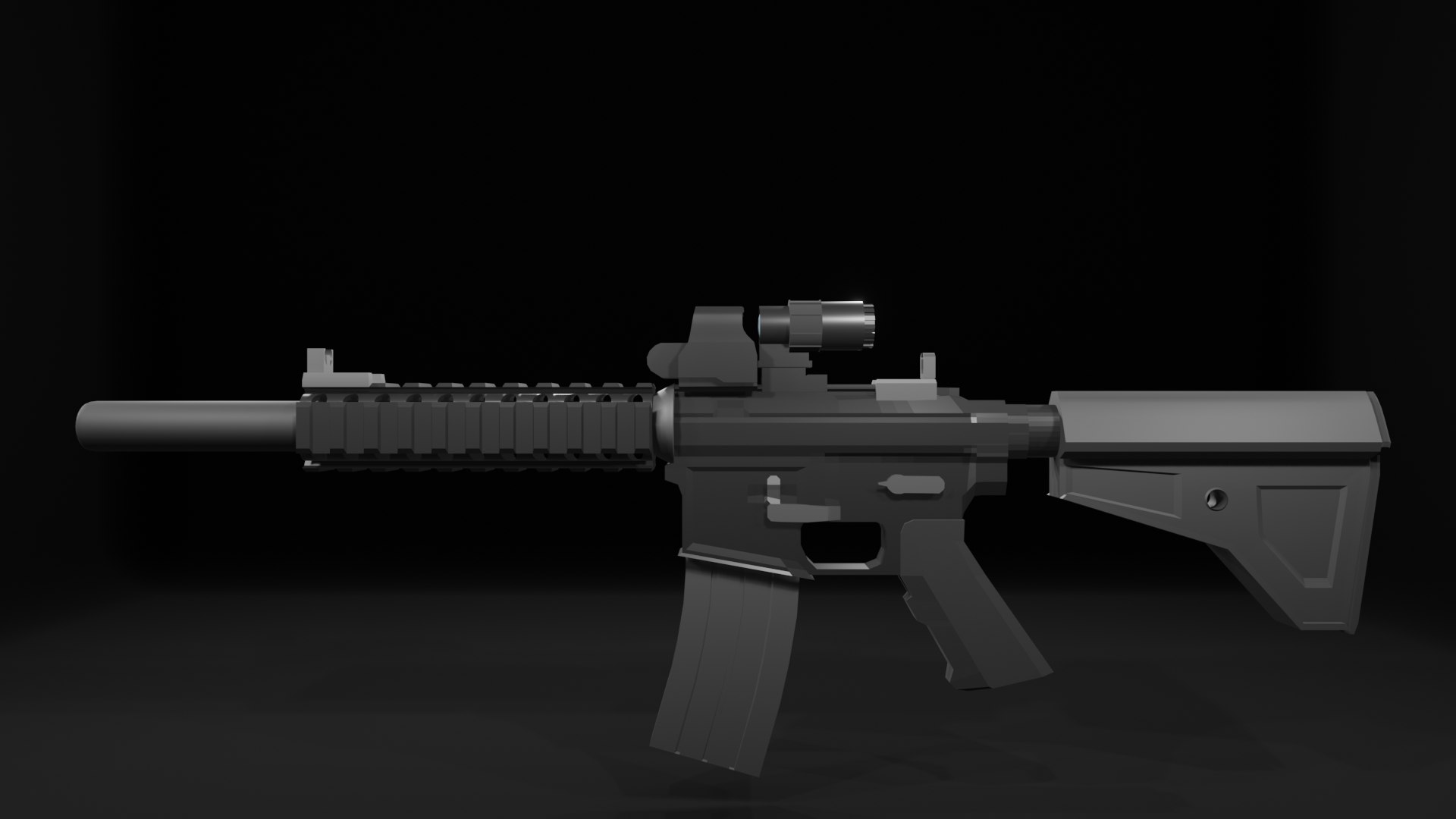 3D Model Mk18 M4 - TurboSquid 2095209