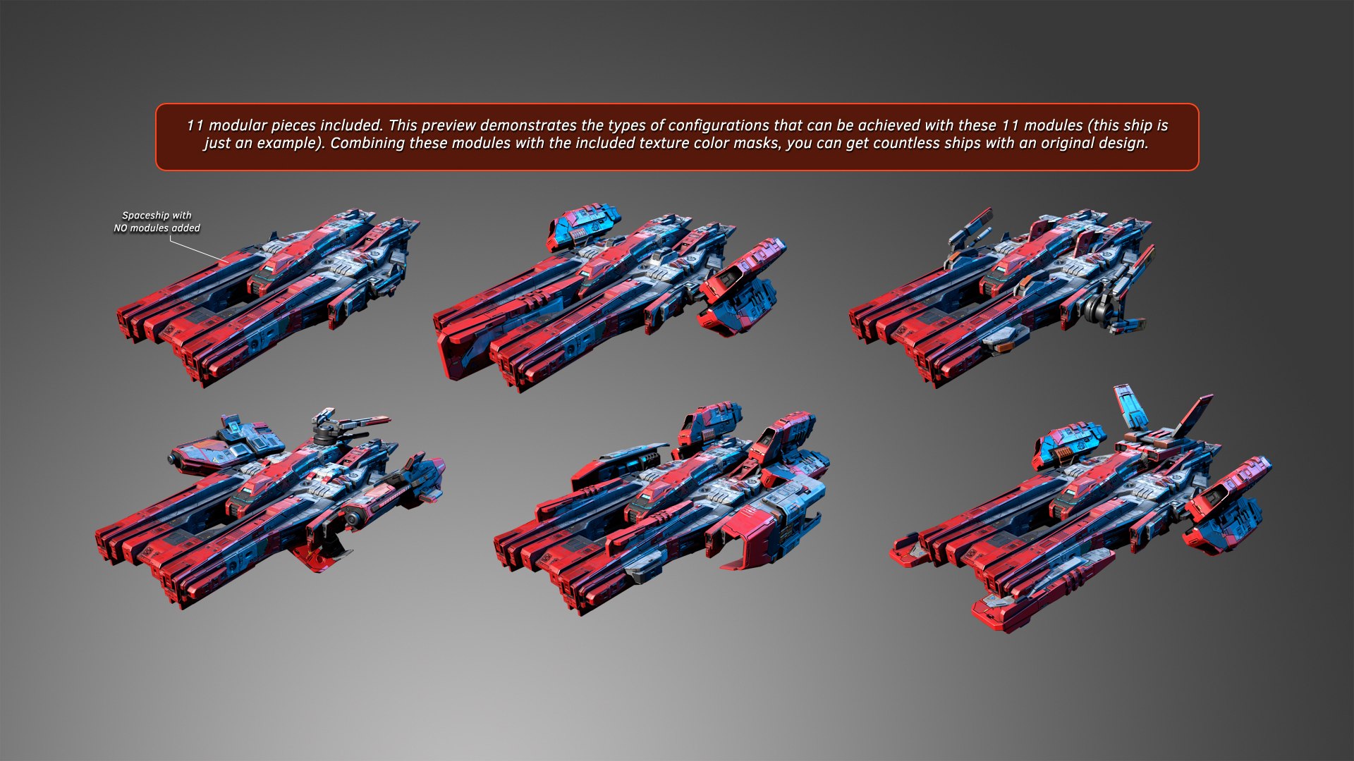 3D Model Spacecrafts NextGEN - PACK01 - TurboSquid 1899537