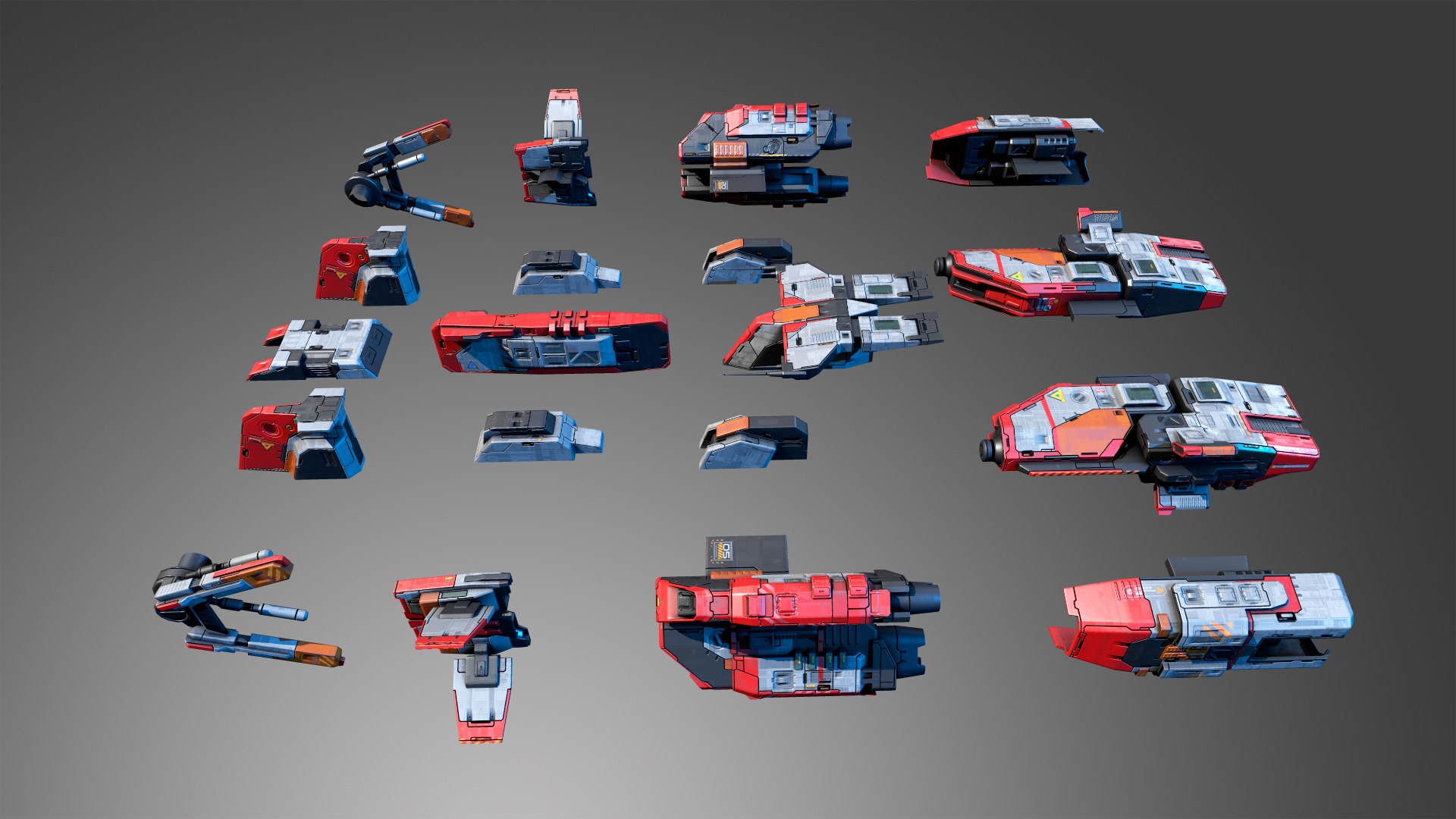 3D Model Spacecrafts NextGEN - PACK01 - TurboSquid 1899537