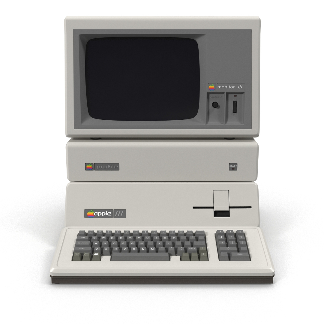 3d Personal Computer Apple Iii Model