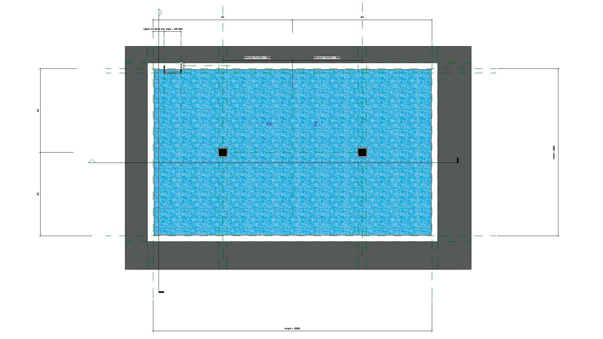 Rectangular Swimming Pools 3D Model - TurboSquid 2023874