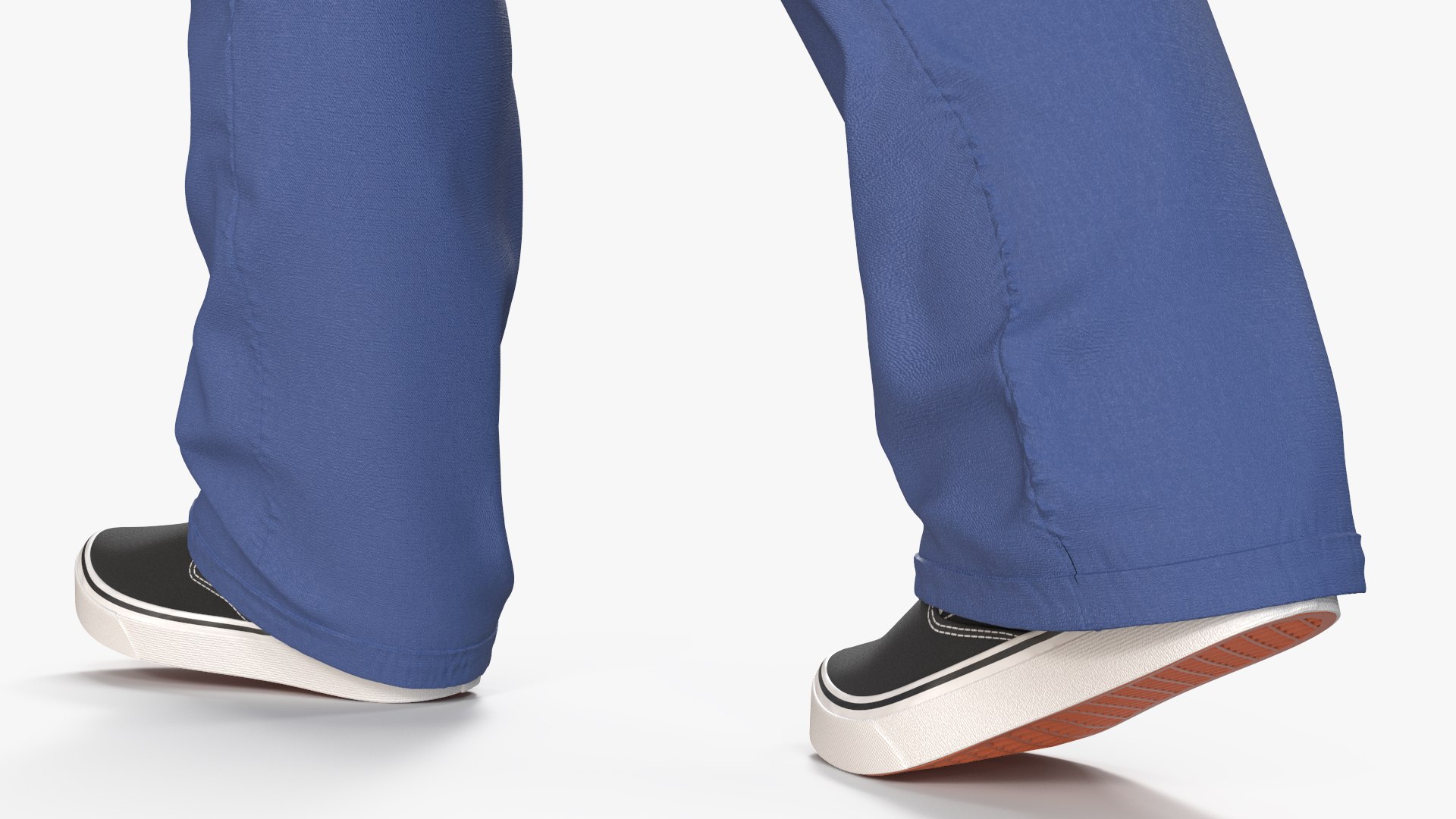 Asian Prisoner Blue Uniform In Handcuffs 3D Model - TurboSquid 2363211