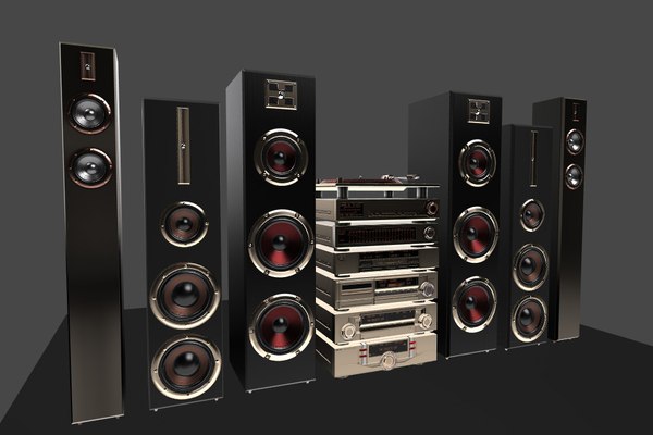 3d pack hi-fi components