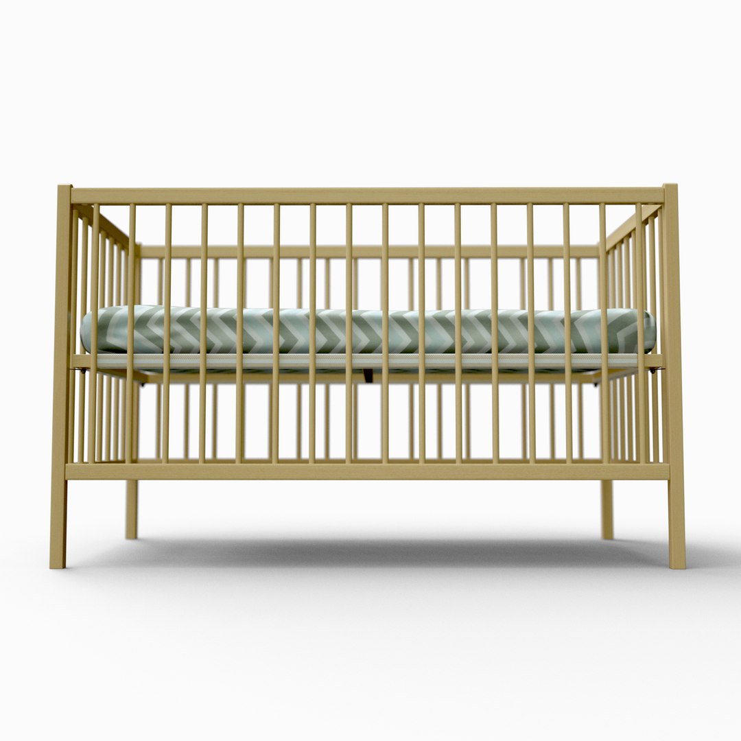 Simple Crib 3d Model