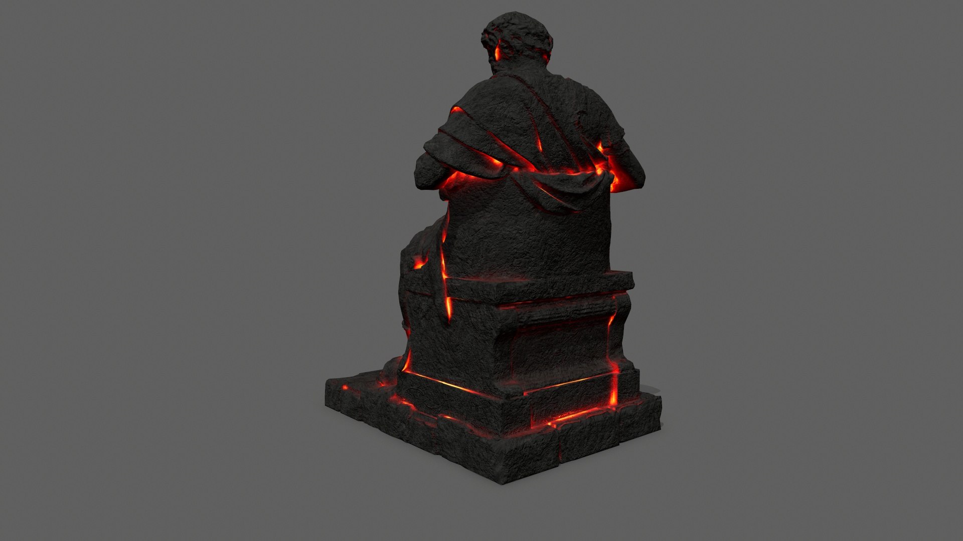 3D Lava Statue - TurboSquid 2084933