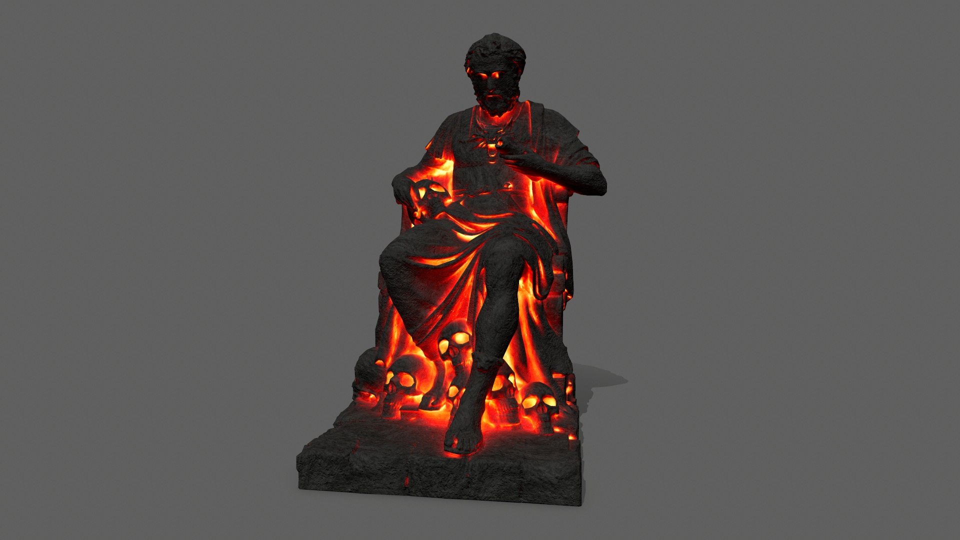 3D Lava Statue - TurboSquid 2084933