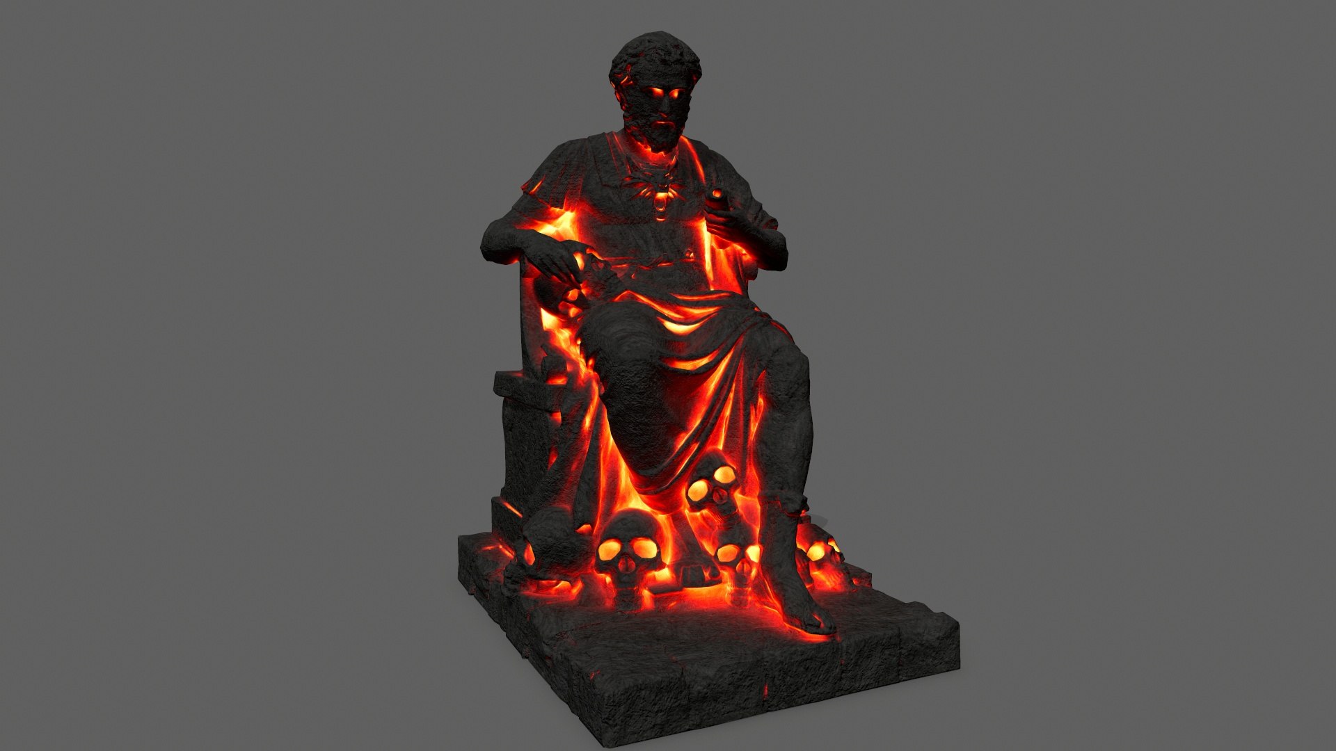 3D Lava Statue - TurboSquid 2084933