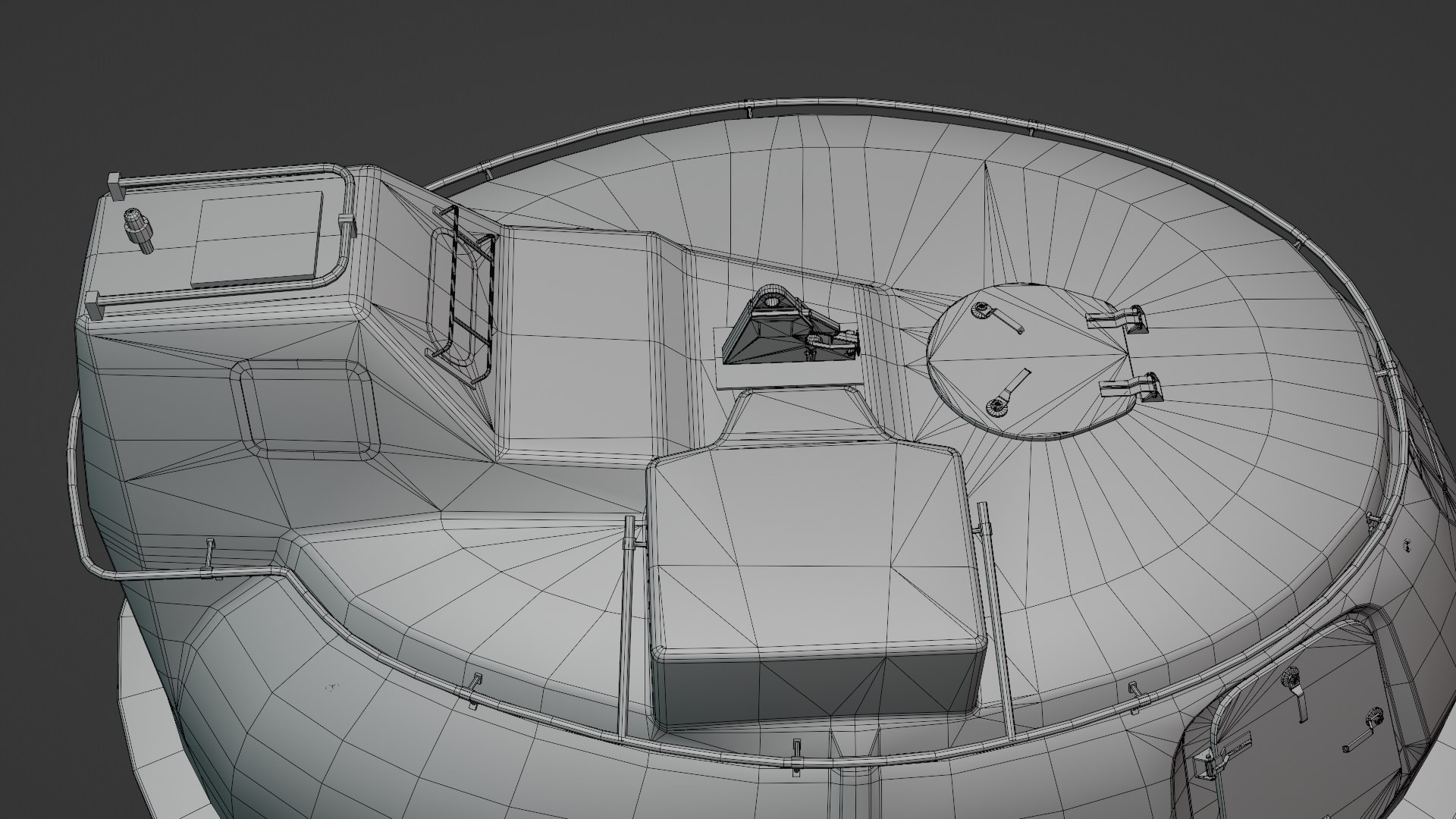 Lifeboat Capsule 3D Model - TurboSquid 2130290