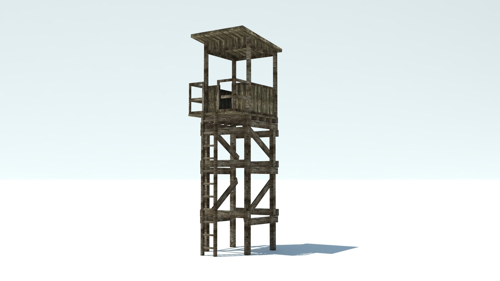 3D Observation Tower - TurboSquid 1307660