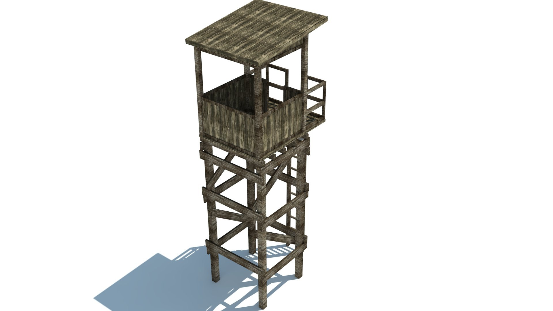 3D Observation Tower - TurboSquid 1307660