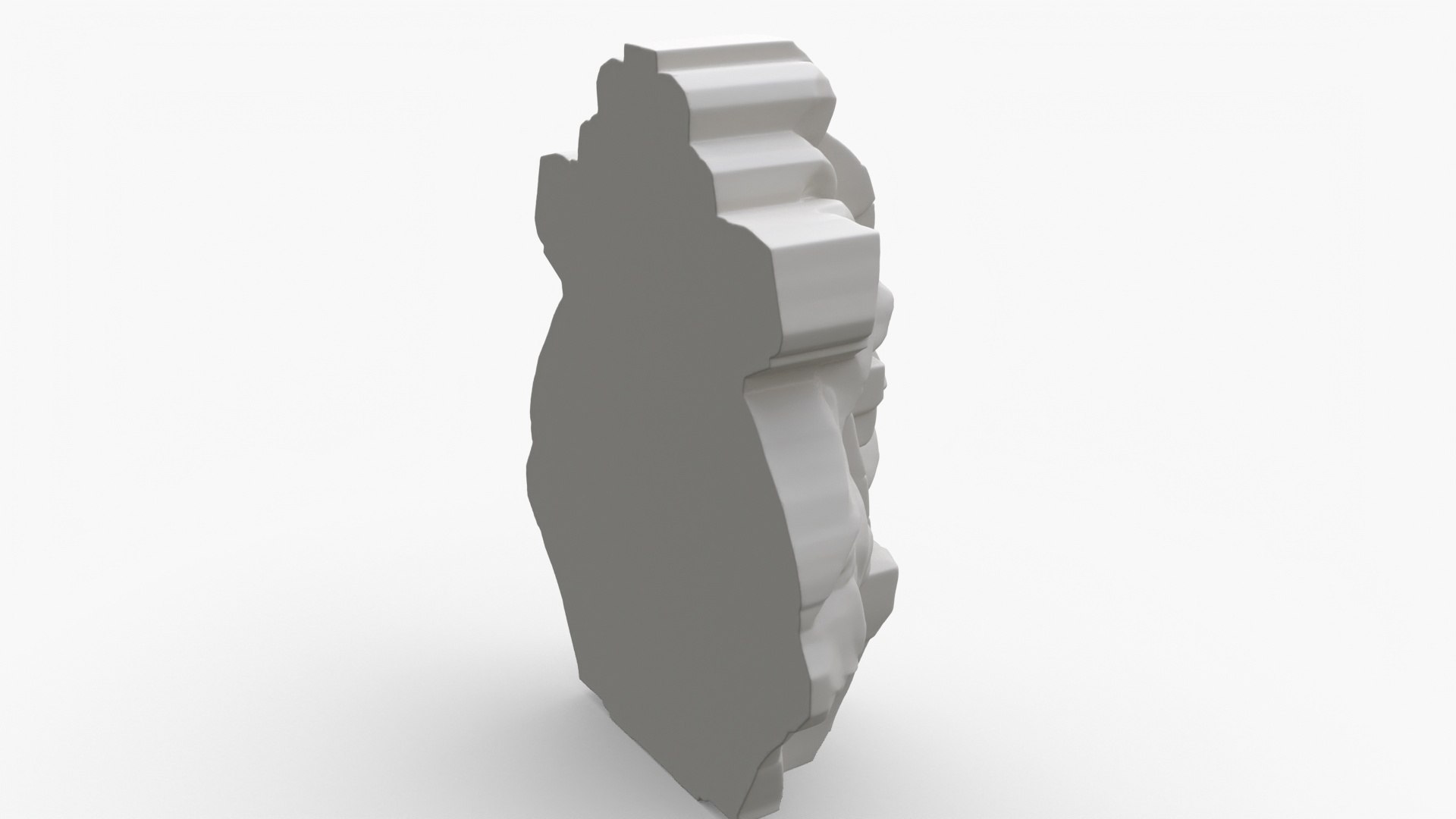 Stone Sentinel Bust 4 3D - TurboSquid 2187740