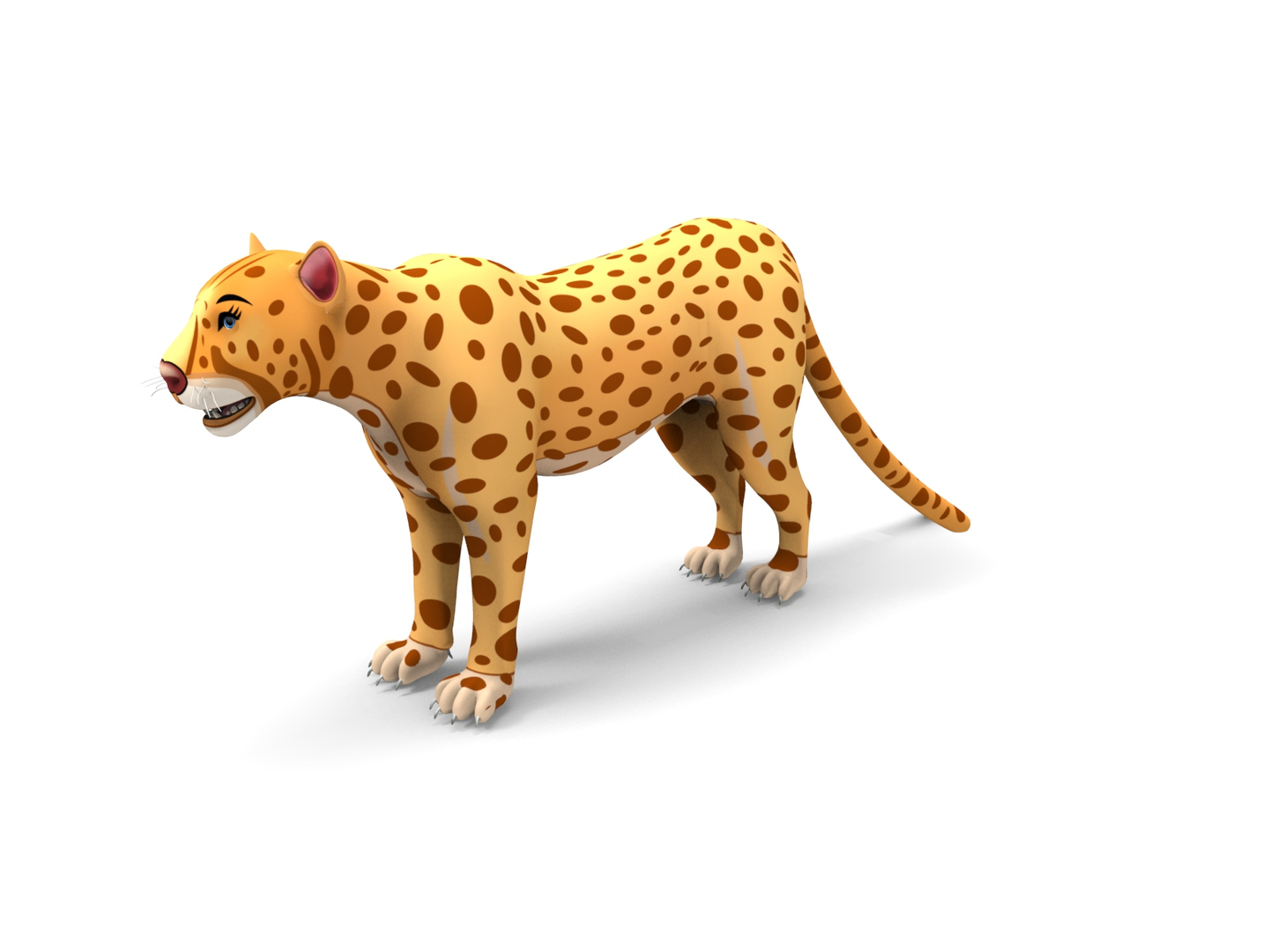 3D leopard rigged animation - TurboSquid 1293832