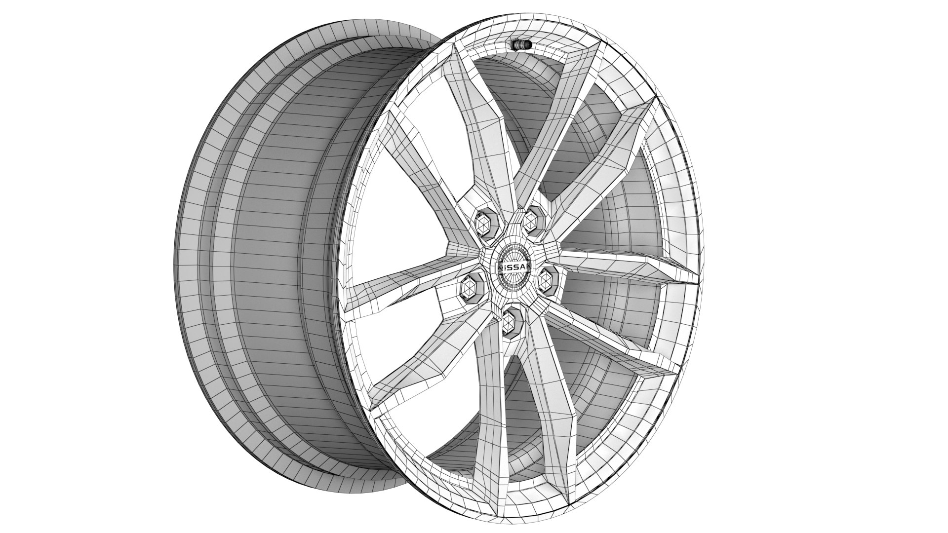 3D Model Nissan Z Rim - TurboSquid 1980609