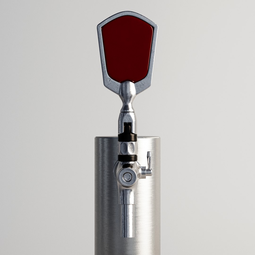 Modern Beer Tap 3D Model - TurboSquid 2072229
