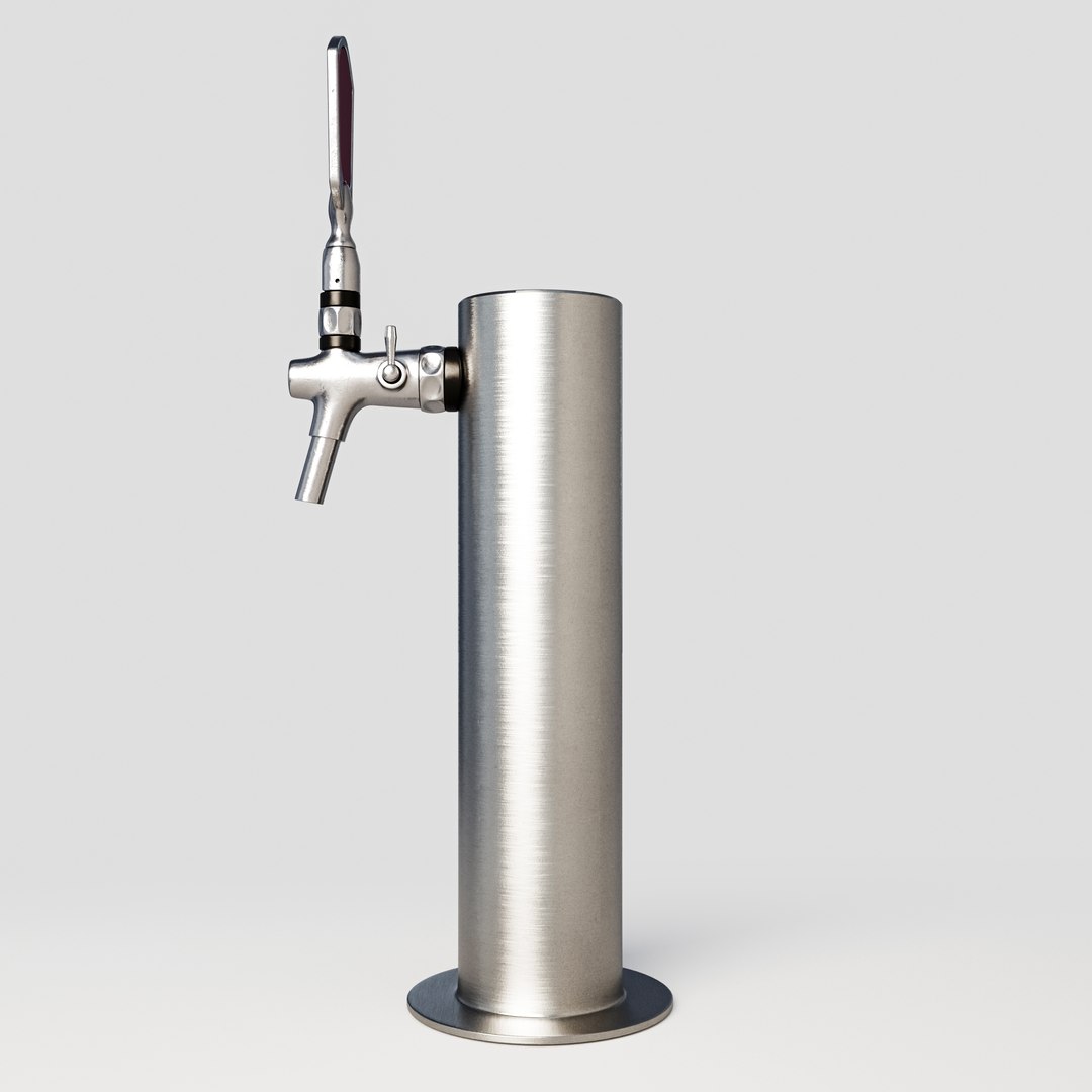 Modern Beer Tap 3D Model - TurboSquid 2072229