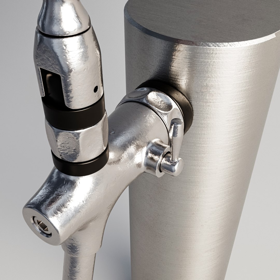 Modern Beer Tap 3D Model - TurboSquid 2072229