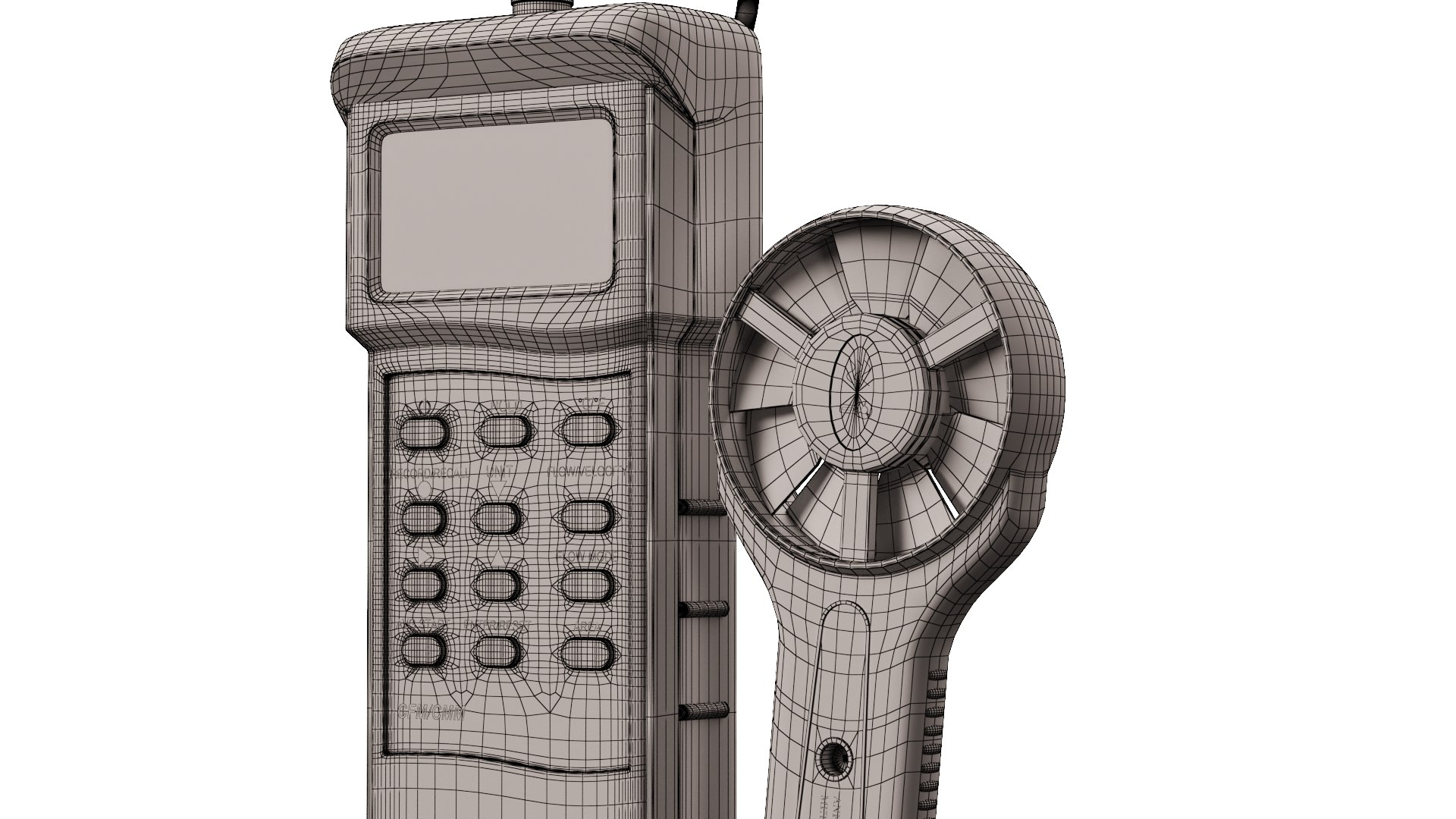 Anemometer Metal Probe 3D Model - TurboSquid 2035350