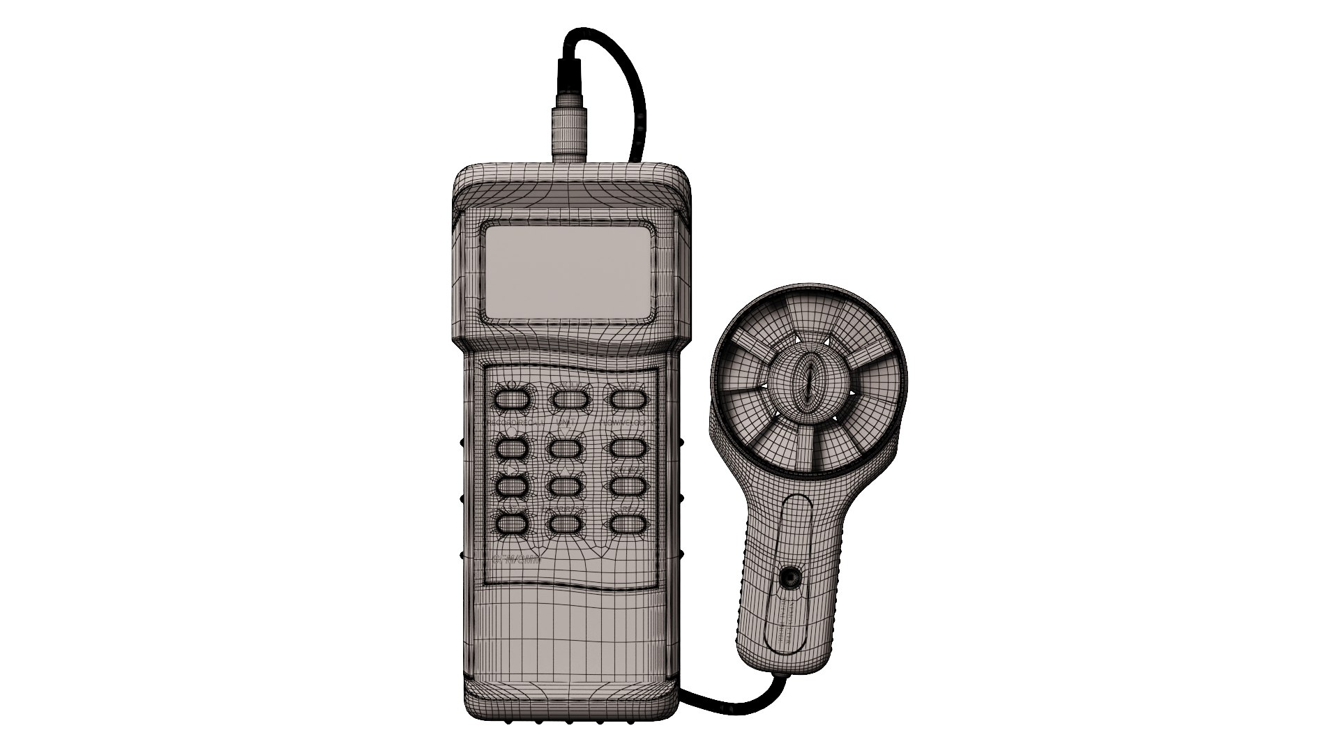 Anemometer Metal Probe 3D Model - TurboSquid 2035350